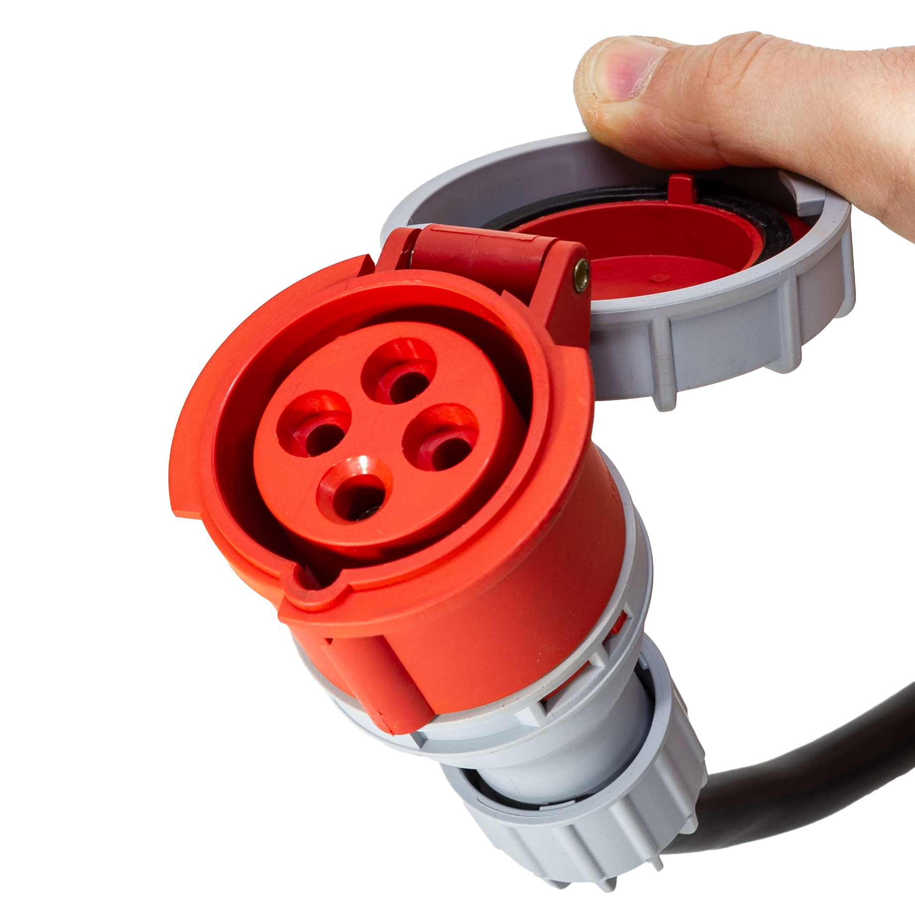 PROLUNGA TRIFASE 4 POLI INDUSTRIALE DA 30 METRI CAVO IN NEOPRENE 4G2.5 ...